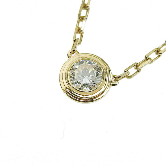 Cartier | Jewelry | Cartier Damour Lm Diamond Necklace Yellow Gold ...